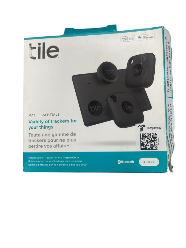 Tile Mate Essentials 4 Pack Black | 022400222707 | Cash Converters
