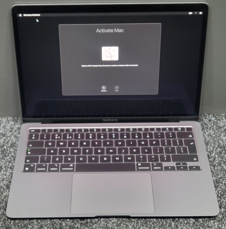 Apple Macbook Air 10,1 2020 A2337 Apple M1 Chip 8GB 256GB SSD Silver ...
