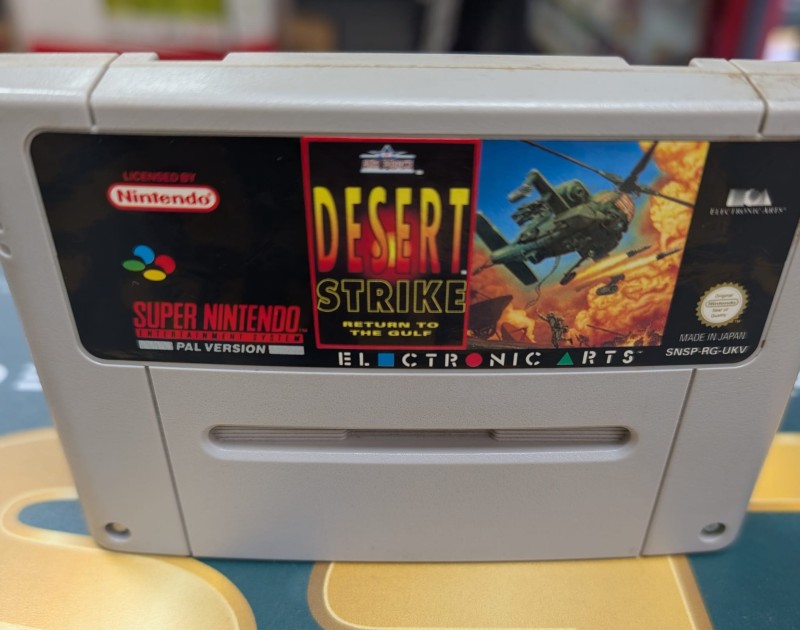 Desert Strike Return To The Gulf Super Nintendo | 019900302186 | Cash ...
