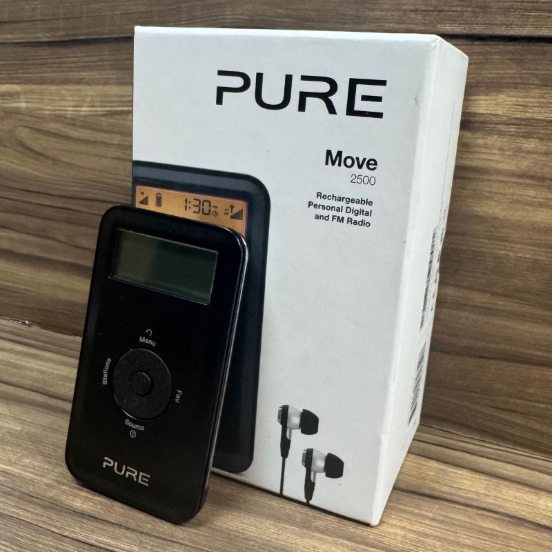 Pure Move 2500 Rechargeable Portable Digital Dab/Fm Radio Move 2500 ...