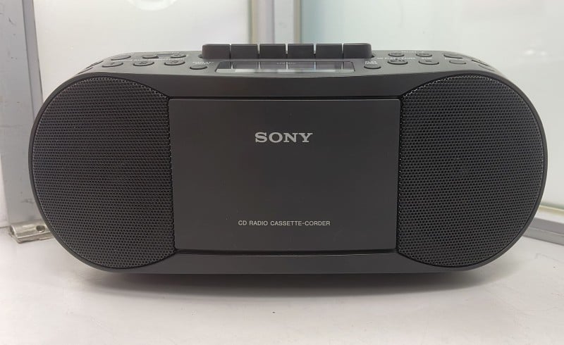 Sony, Radio Cassette-Corder, Cfd-S70, Black | 044300076387 | Cash ...