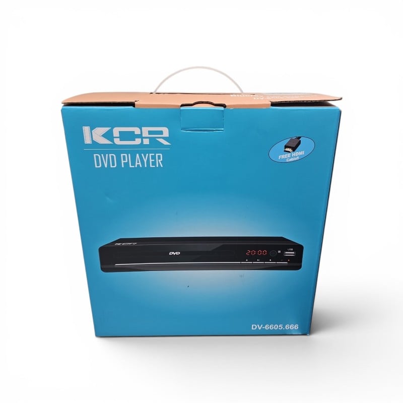 Kcr DVD Player Black | 054100470875 | Cash Converters