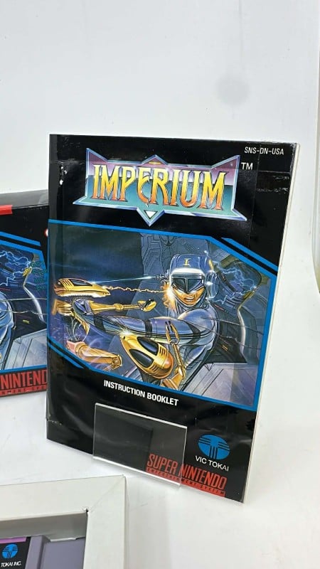 Imperium - Snes Super Nintendo 1992 Tokai - Complete In Box Super ...