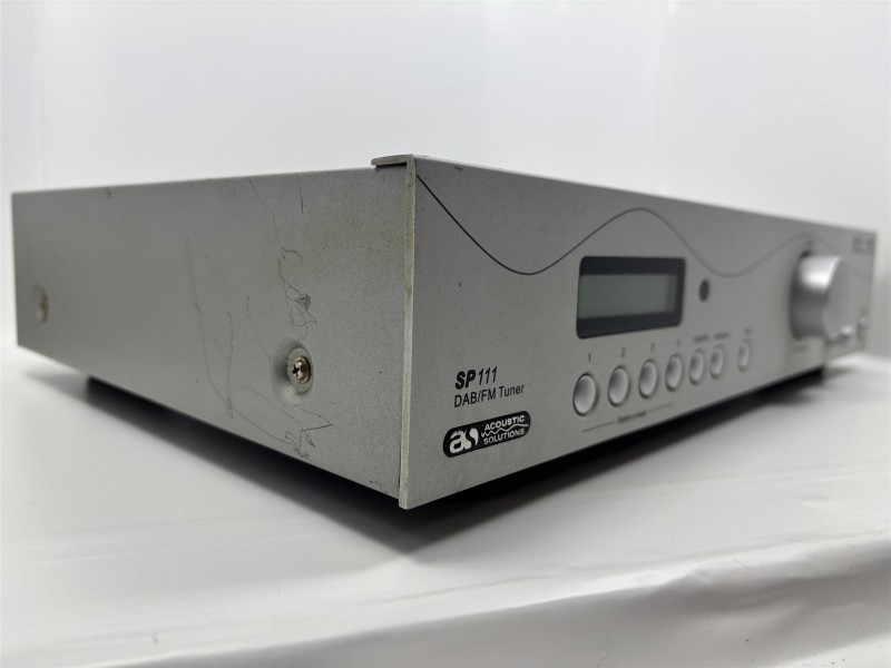 Acoustic Solutions Sp111 - Dab Tuner Sp111 - Dab Tuner Silver ...