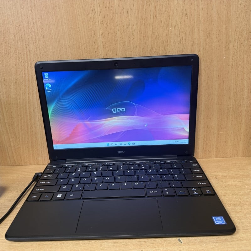 Geo 8GB Ram 128GB SSD W/Charger Windows 11 Book 110 Black ...
