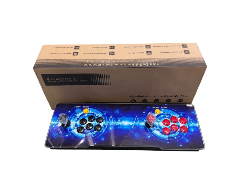 Pandoras Box Retro Arcade Machine 2 Player Blue | 018100191576 | Cash ...