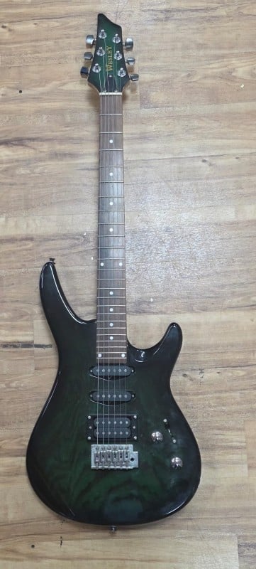 Wesley Electric Guitar Green | 048100224602 | Cash Converters