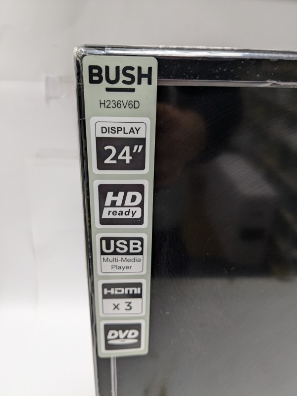Bush 24 Inch Bush Smart TV With Built In DVD Player Black ...