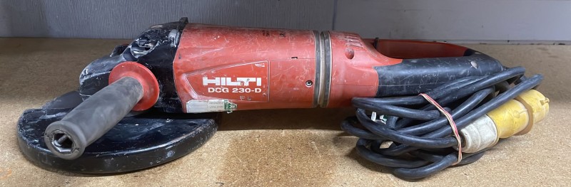 Hilti, Dcg 230 D, Angle Grinder 110V Disc Cutter, | 044300076110 | Cash ...