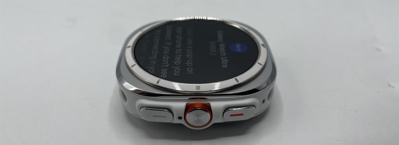 Samsung Galaxy Watch Ultra 47mm (Sm-L705f) White Strap - Titanium ...