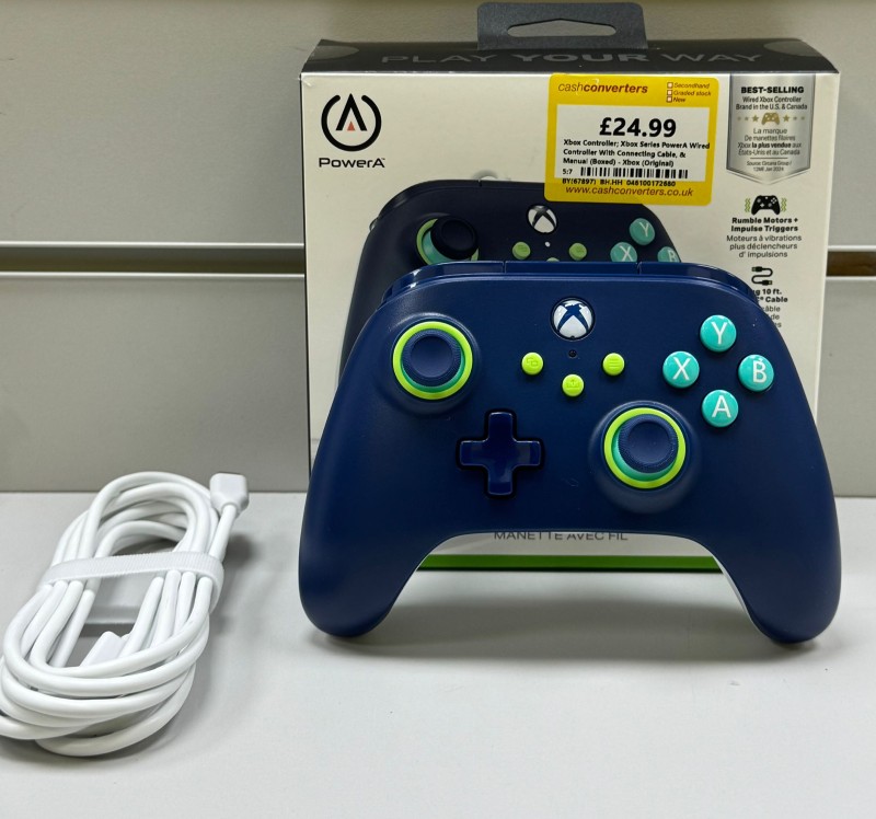 Xbox Series Powera Wired Controller With Connecting Cable, & Manual ...