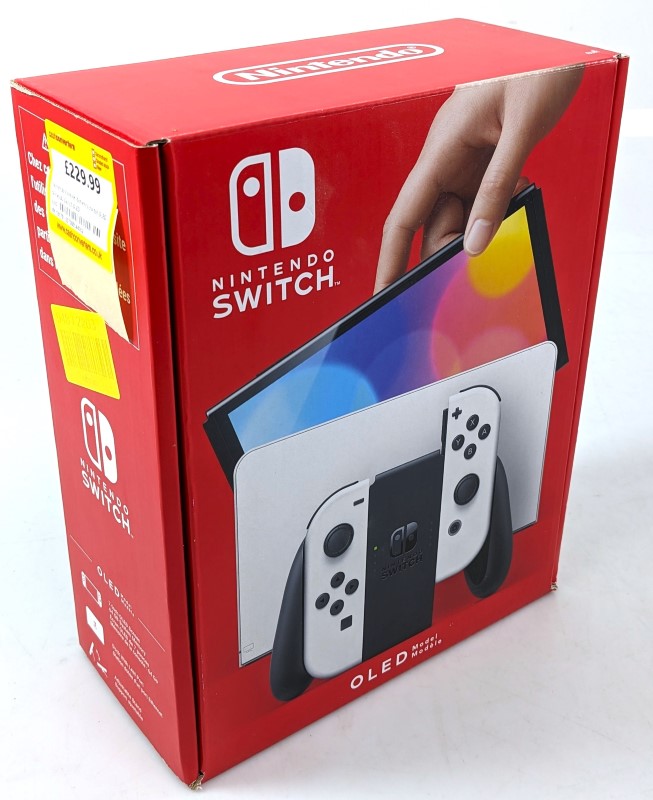 Nintendo Switch Oled 32GB White | 057000044002 | Cash Converters