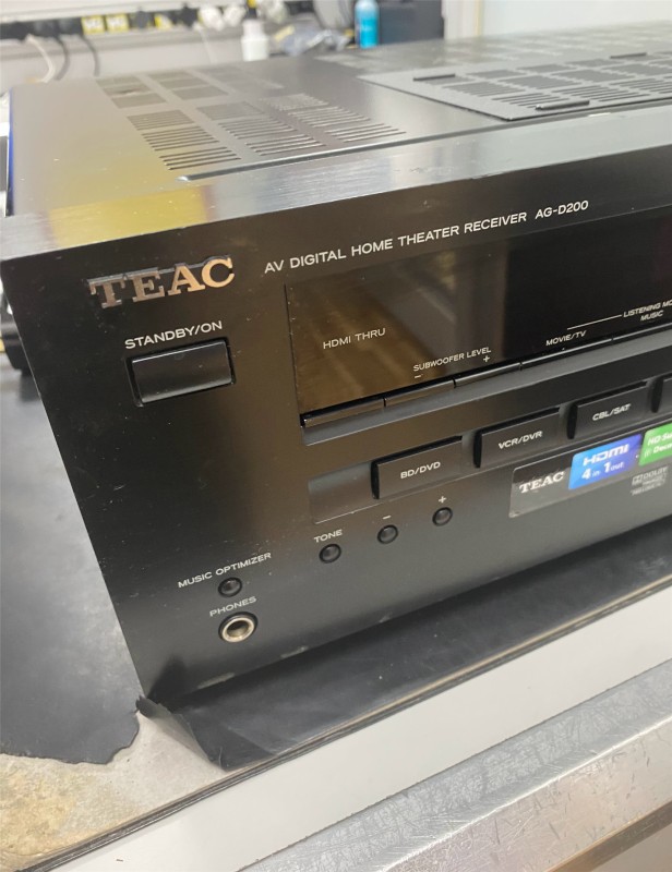 Teac Av Digital Home Theater Amp Ag-D200 Black | 053800205578 | Cash ...