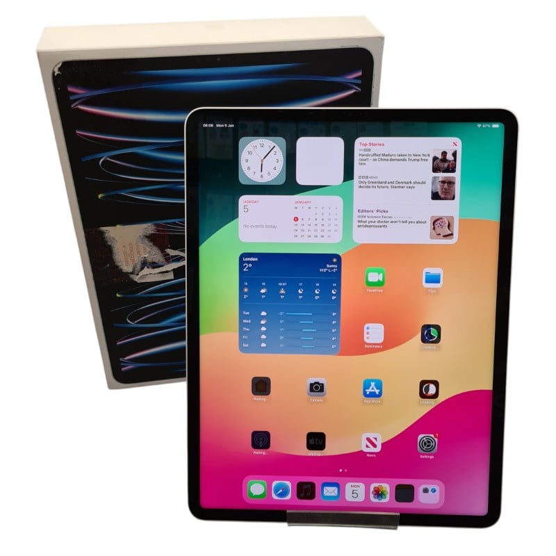 Apple iPad Pro 12.9" 6th Gen (A2436) 128GB - Space Grey, Wifi B iPad ...