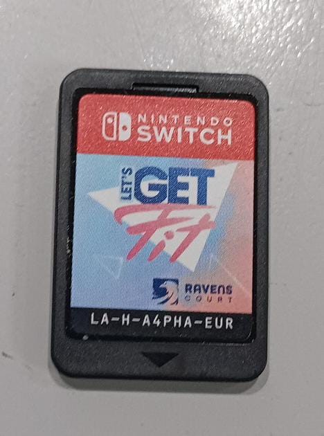 Lets Get Fit Switch - Cart Only Nintendo Switch | 039700200486 | Cash ...
