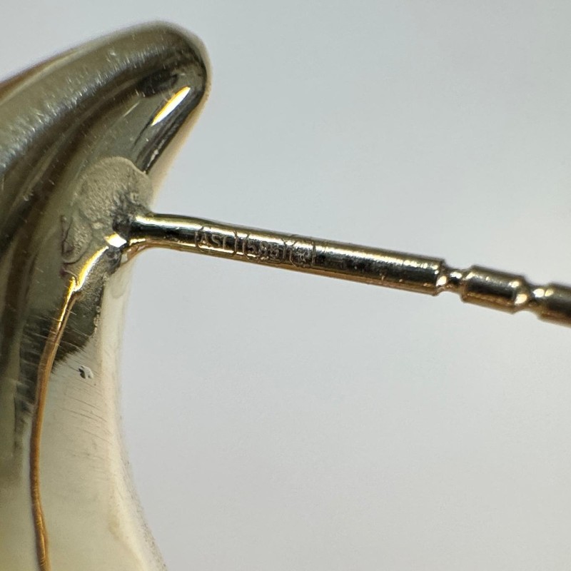 14ct Teardrop Earrings Yellow Gold Earring Pierced 6.16G | 055400037982 ...