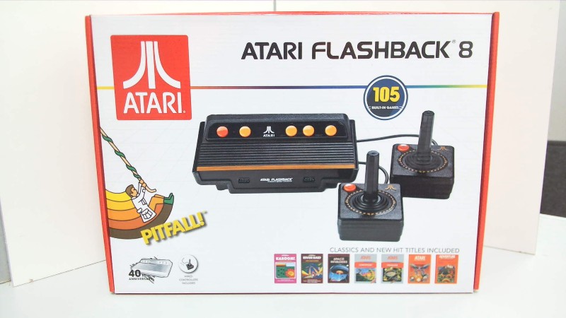 Atari Flashback 8- 105 Built In Games Atari 2600 | 020800220239 | Cash ...