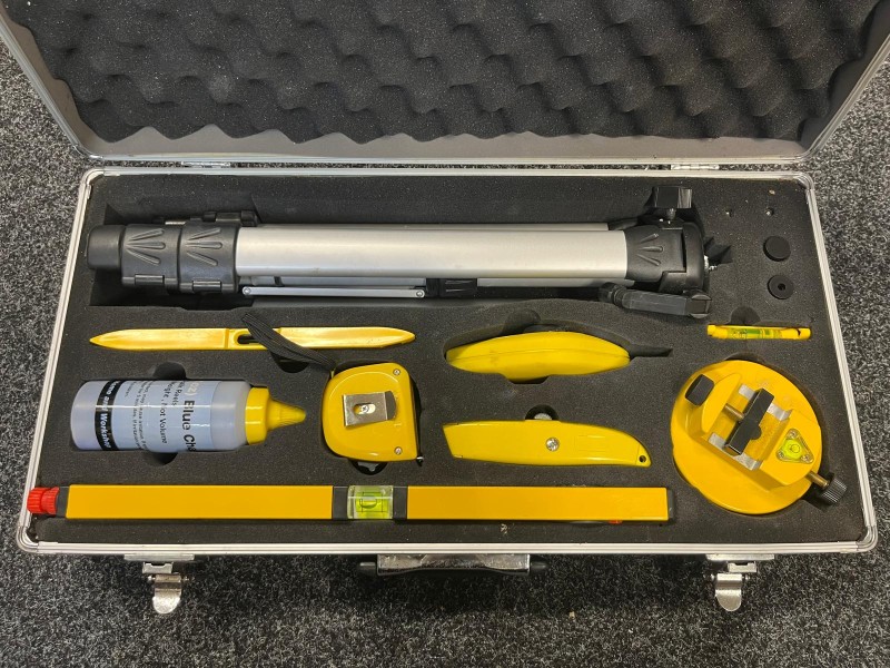 Generic Laser Level Kit - Tripod - With Accessories Laser Level Kit ...