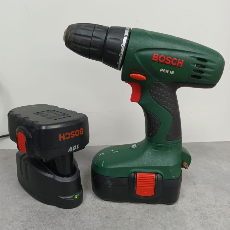 Bosch Psr 18 Drill/ 2 18V Batteries & Charger | 016200260735 | Cash ...