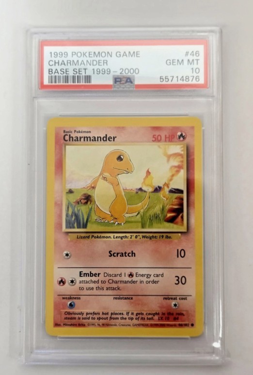 Pokemon Charmander Psa 10 | 041500146733 | Cash Converters