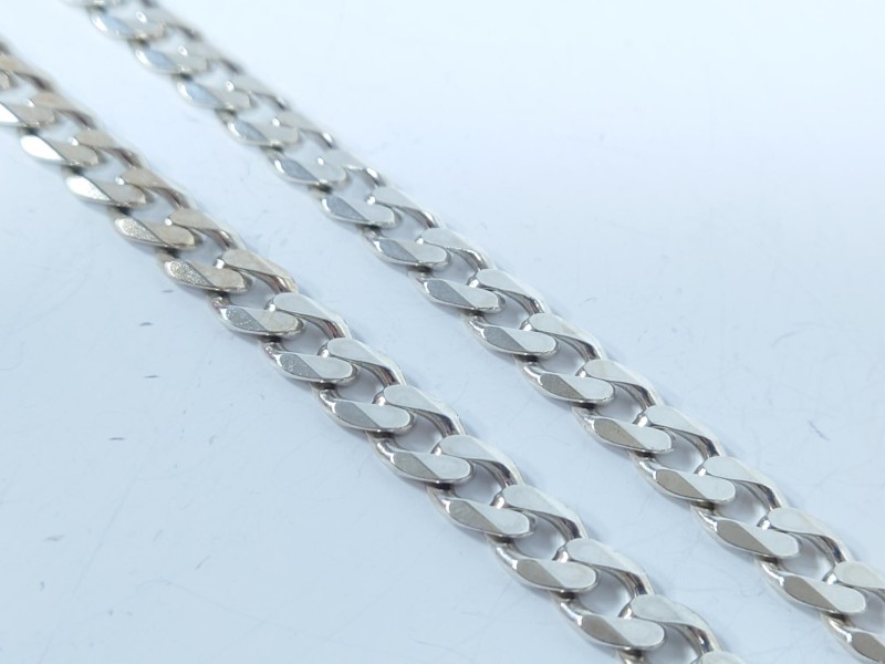 Silver 21" Curb Chain Chain 62.7G | 019500193191 | Cash Converters