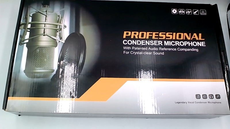 Generic Legendary Condenser Condensor Microphone Black | 059200009438 ...