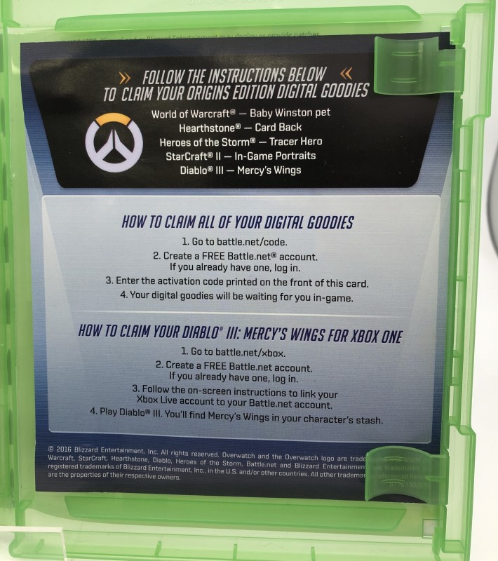Overwatch Origins Edition Boxed Xbox One for 4.99 Second Hand