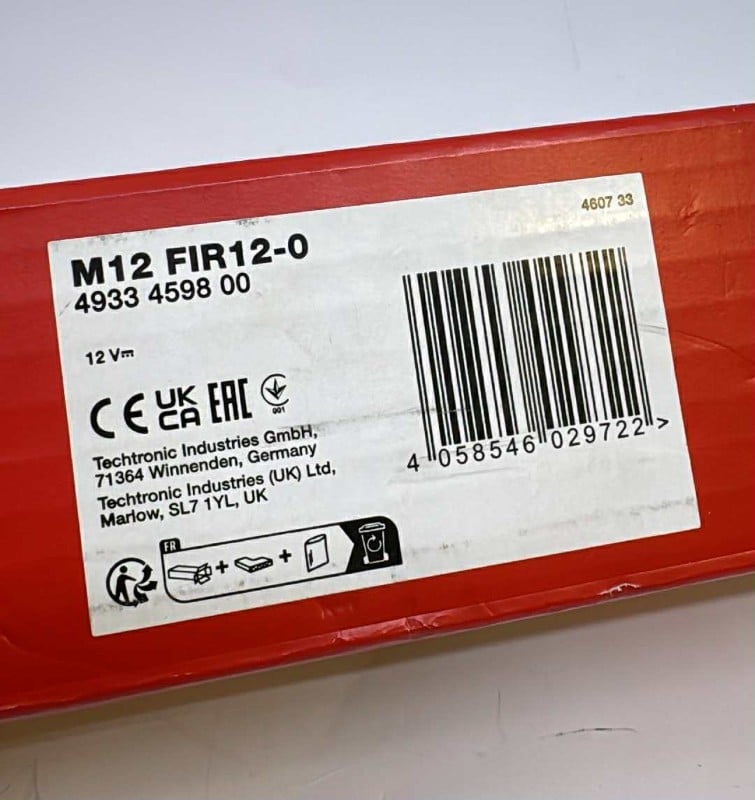 Milwaukee M12 Fir12-0 Fuel Sub Compact 1/2In. 12V Impact Ratchet (Body ...