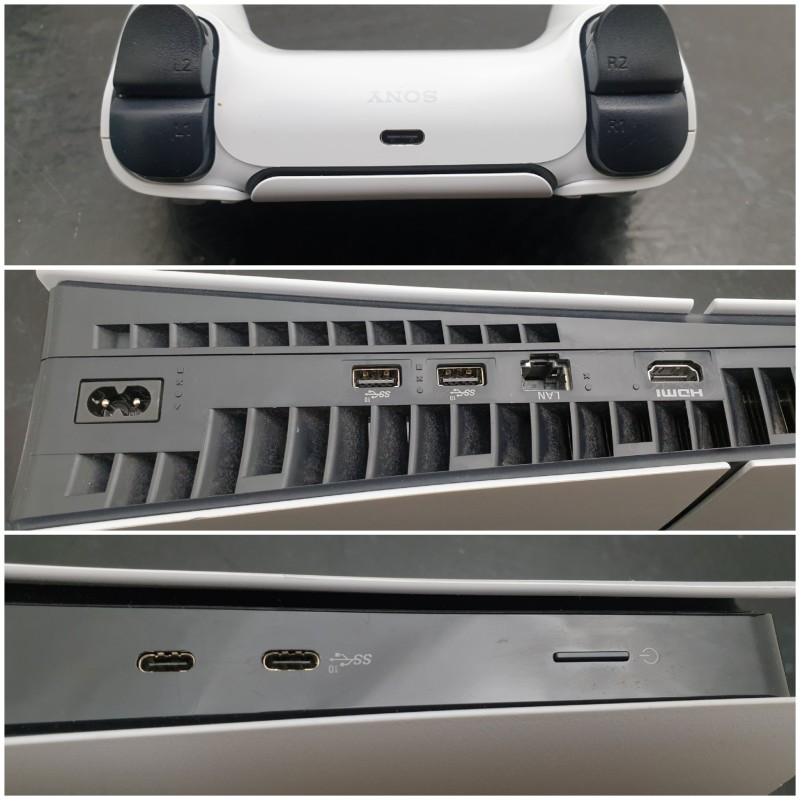 Playstation 5 Slim Console, 1TB, White Playstation 5 Digital Edition ...