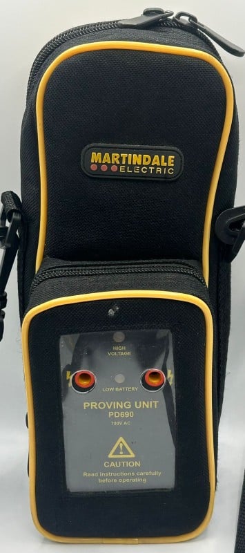 Martindale Pd690 Proving Unit With Voltage Detector In Case ...