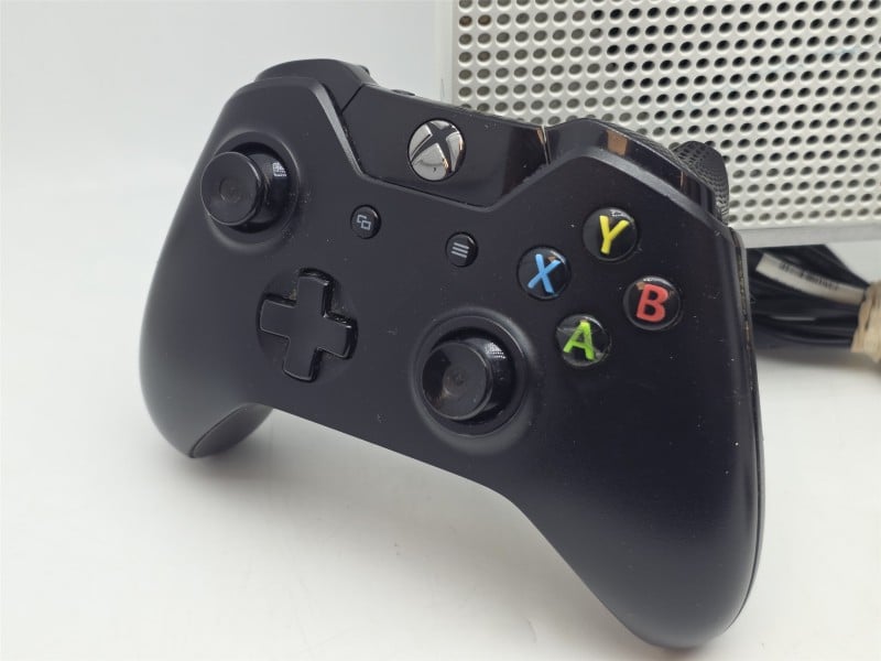 Microsoft Xbox One S 500GB With Pad & Leads Xbox One S 500GB White ...