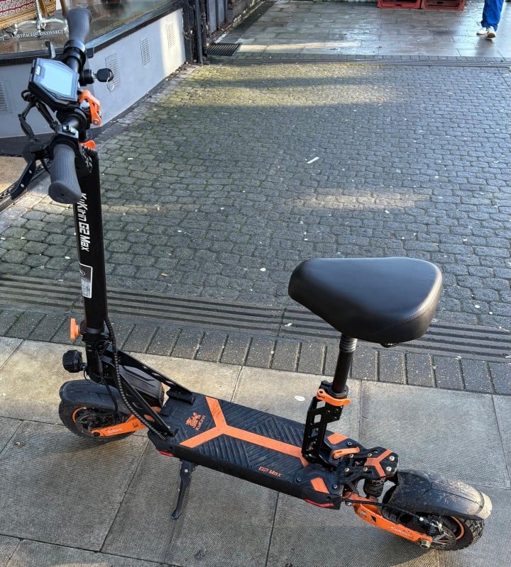 Kukurin G2 Max 1000W Electric Scooter - 50 Mile Range - 35Mph Top Speed ...