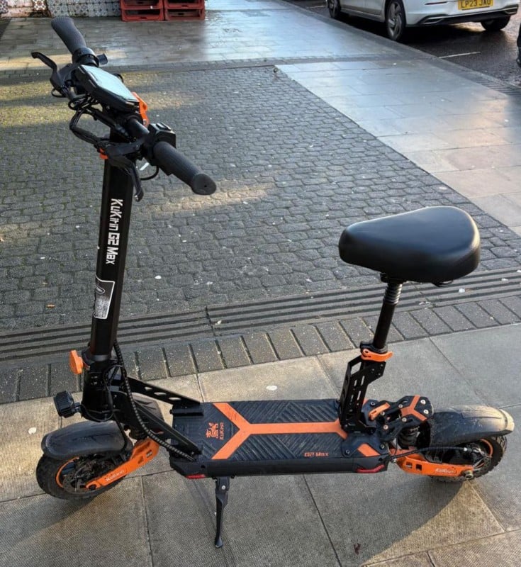 Kukurin G2 Max 1000W Electric Scooter - 50 Mile Range - 35Mph Top Speed ...