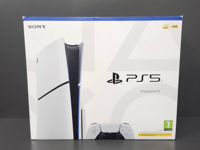 Playstation 5 Ps5 Slim Disc 1TB Gaming Console Boxed Playstation 5 1TB ...