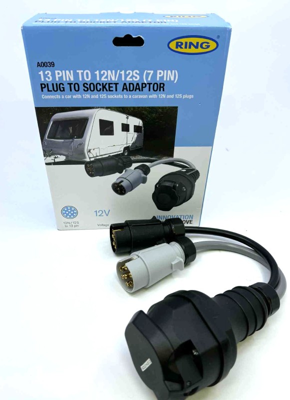 Ring 13 Pin To 12N/12S (7 Pin) Black | 030400231684 | Cash Converters