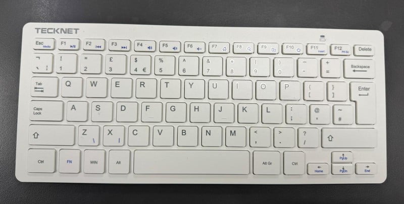 Tecknet Wireless Keyboard White | 016500275410 | Cash Converters