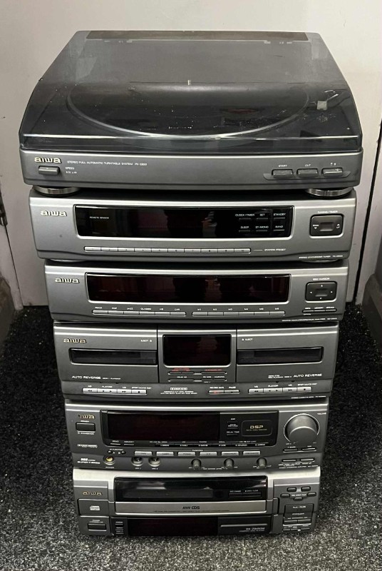 Aiwa Mx-Z9500m Separates No Remtote Black | 030700176213 | Cash Converters