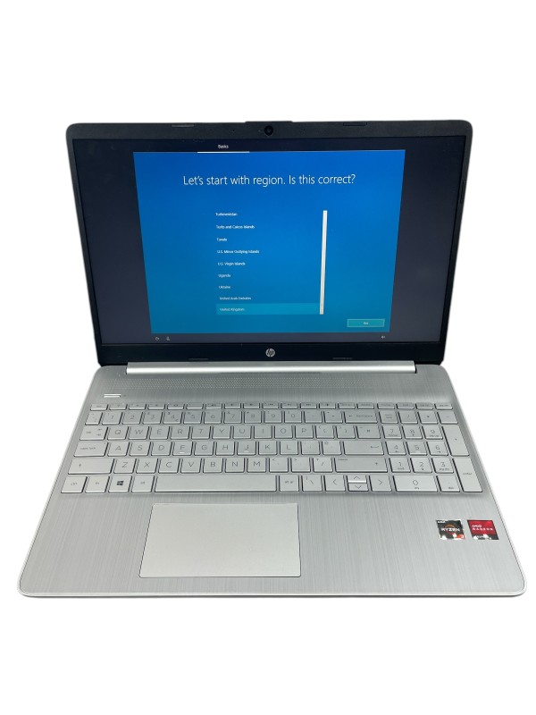 HP Win10/128GB/4GB/AMD Ryzen3 @2.60 Eadion Graphics Silver ...