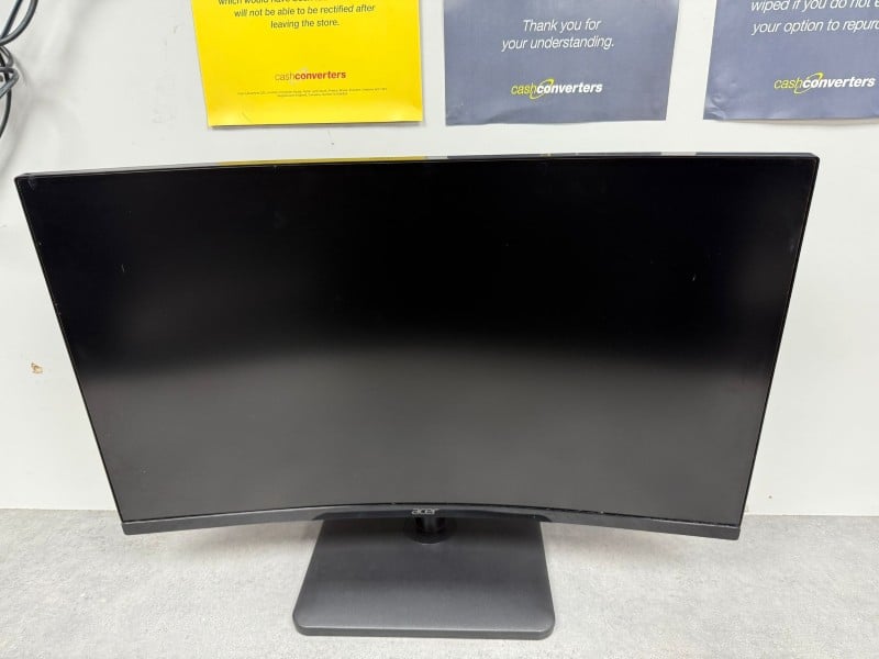 Acer 27" Curved Monitor Ed270r Black | 016200280051 | Cash Converters