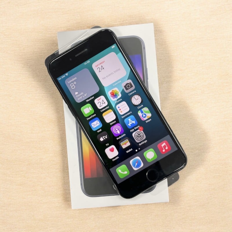 Apple iPhone Se 2nd Gen 87% Battery 64GB Black | 058900023025 | Cash ...