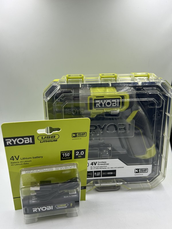 Ryobi 4V Cordless Screwdriver Black | 048500391429 | Cash Converters