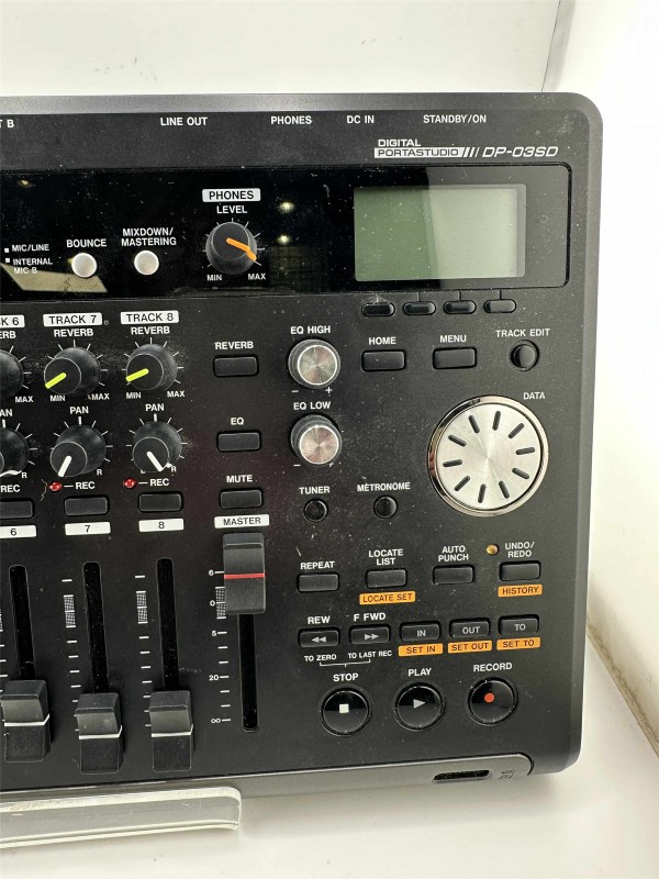 Audio Mixer Tascam Dp03sd Portastudio 8-Track Digital Recorder ...