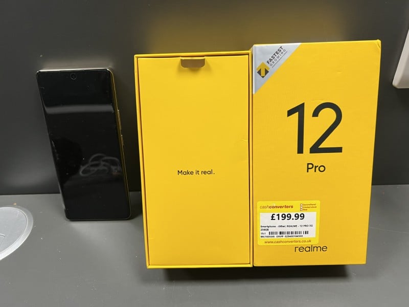 Realme 12 Pro 5G 256GB Blue | 029400164500 | Cash Converters
