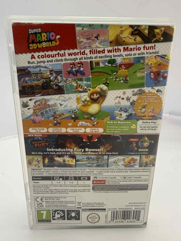 Super Mario 3D World + Bowsers Fury Nintendo Switch | 030200223851 ...