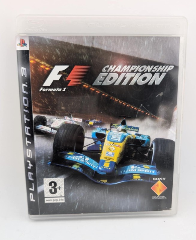 Formula 1 Championship Edition - Ps3 Playstation 3 | 030100266158 ...
