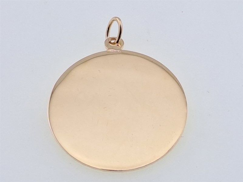 9ct Large St Christopher's Yellow Gold Pendant 6.7G | 030100264602 ...