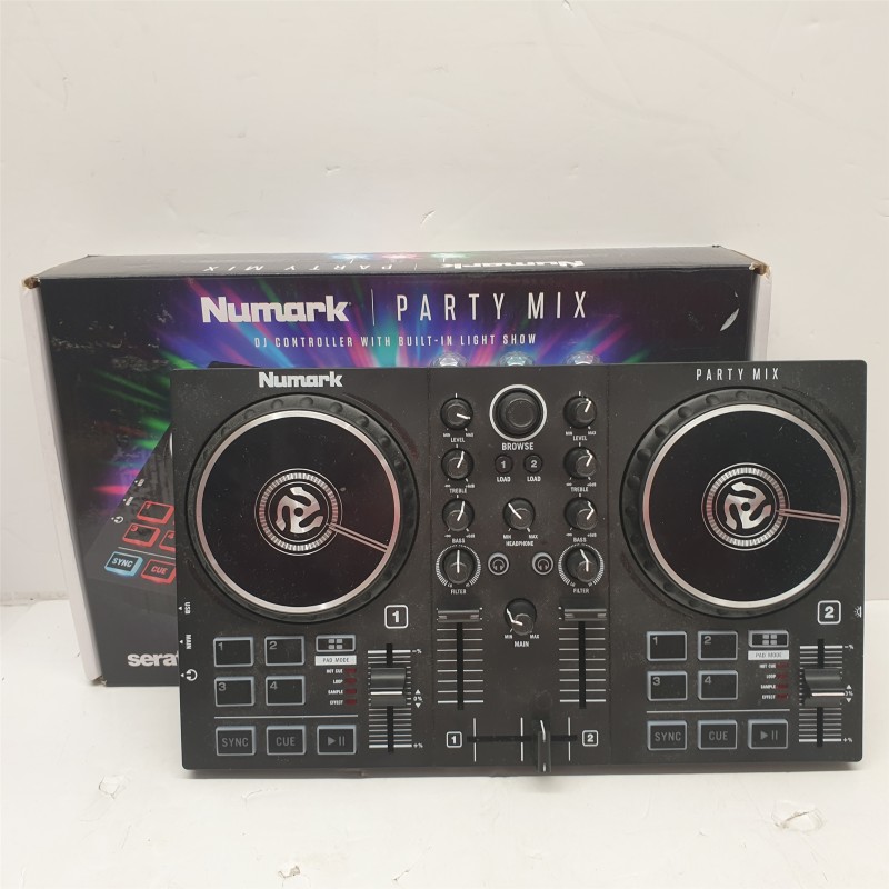 Numark Party Mix Dj Controller / Mixer With Built In Light Show ...