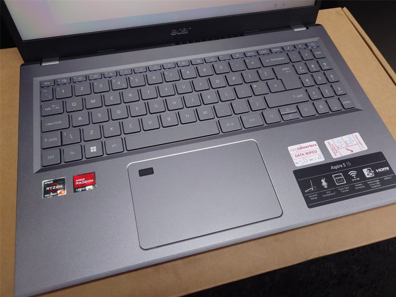 Laptop Acer Aspire 5 15 - AMD Ryzen 5 7430U, 8GB Ram, 512GB SSD, 15 ...