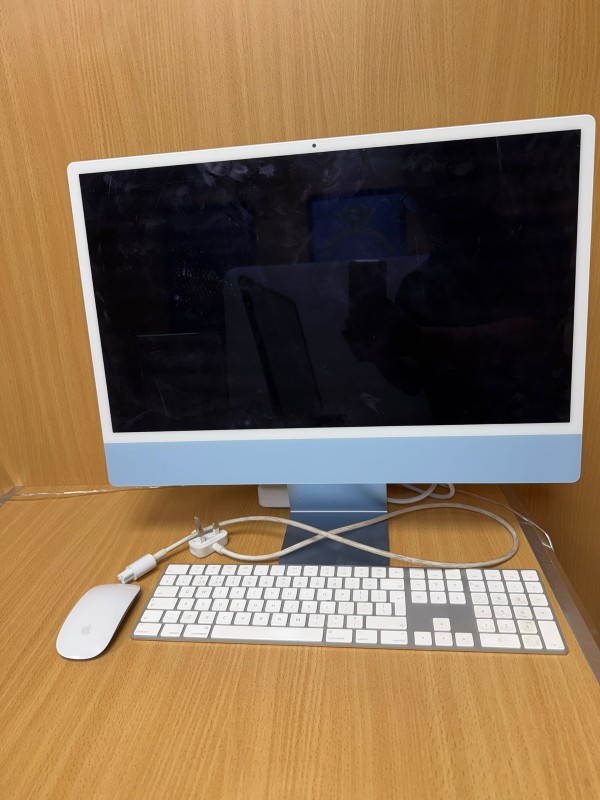 Apple iMac 8 Core Cpu/ 8 Core Gpu M1 8GB 256GB SSD 2021 Blue ...