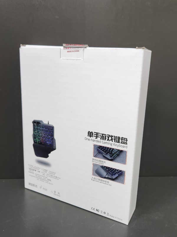 Red Thunder Left Handed Gaming Keyboard Black | 049500125555 | Cash ...